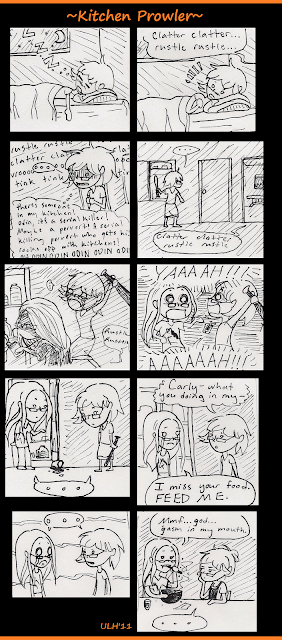 Uly's Comics: Kitchen Prowler