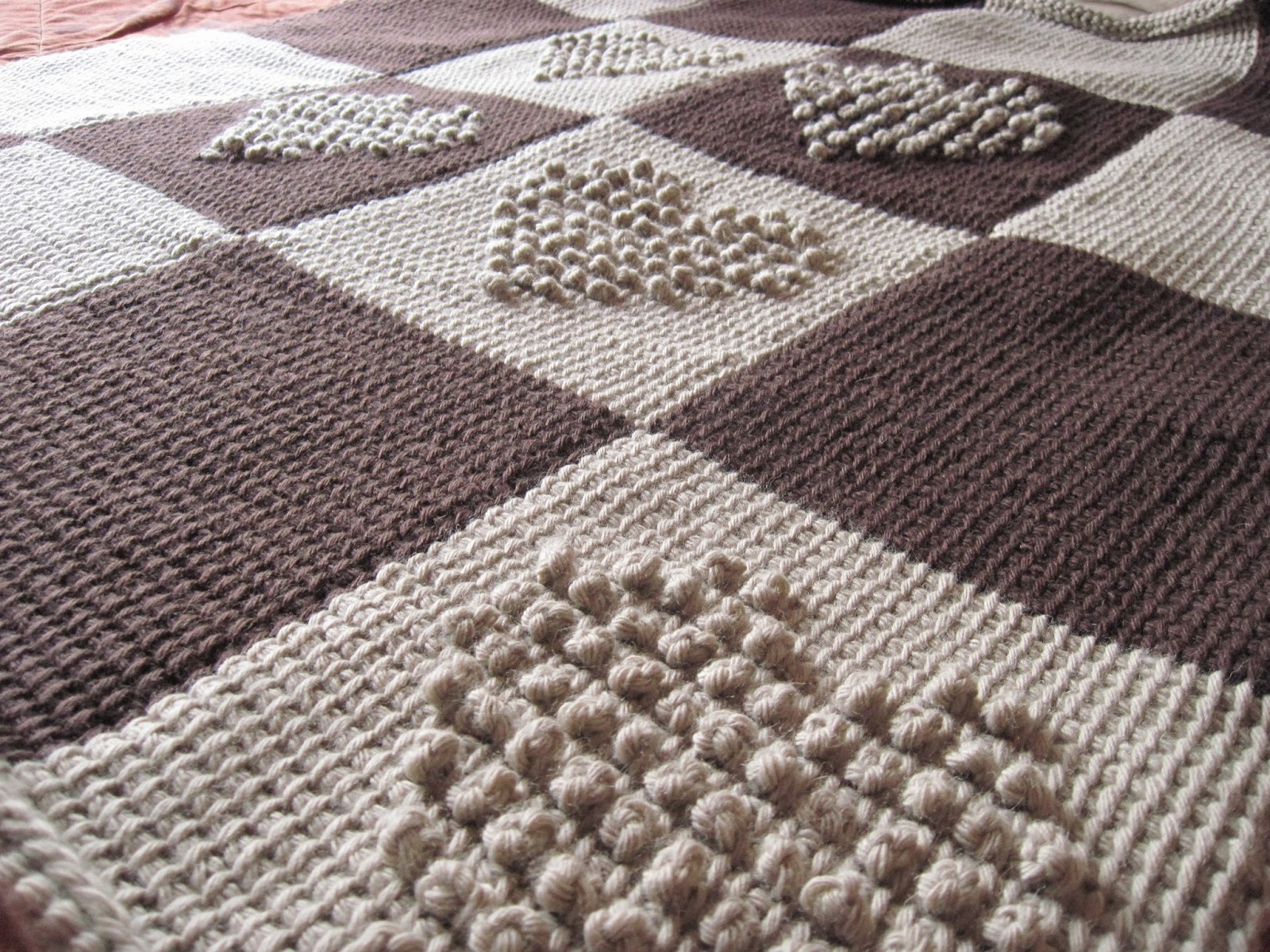 Le cose di Mys@.. Maglia, Uncinetto, Telaio, Tutorial e... : Uncinetto tunisino: La coperta a ...