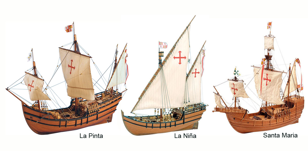 Los tres barcos de cristobal colon - Imagui