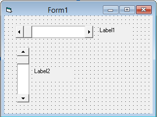 VB6: HScrollBar dan VScrollBar Control