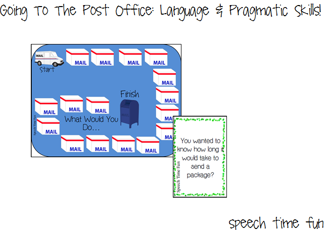 Going To A Post Office: Language & Pragmatic Skills!! (AND GIVEAWAY ...