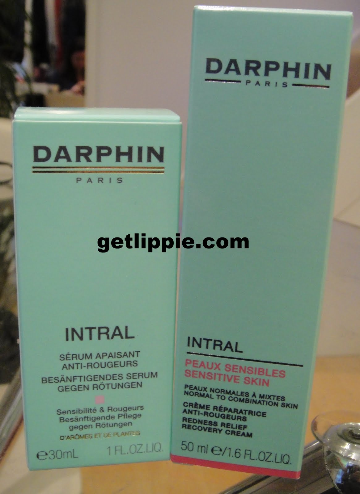 Darphin Intral Skincare - Serum and Redness Relief Cream | Get Lippie