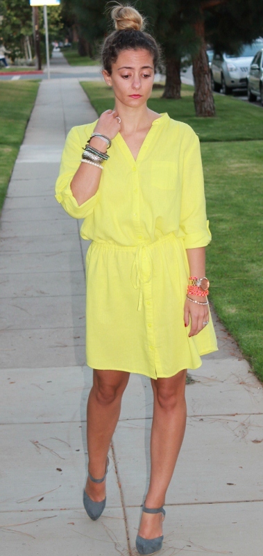 Bedazzles After Dark: Outfit Post: No Mellow Yellow Here