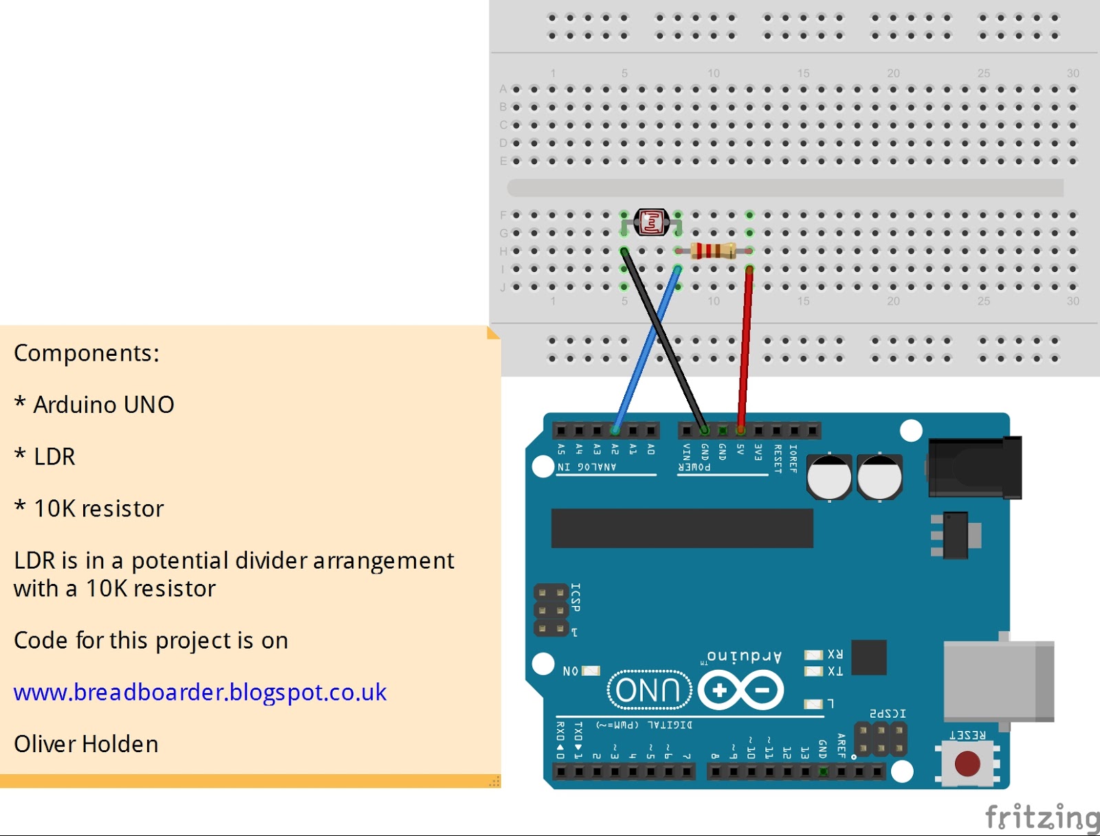 Breadboarders: Arduino with a LDR - PLX-DAQ Excel spreadsheet Breadboarders: Arduino with a LDR - PLX-DAQ Excel spreadsheet