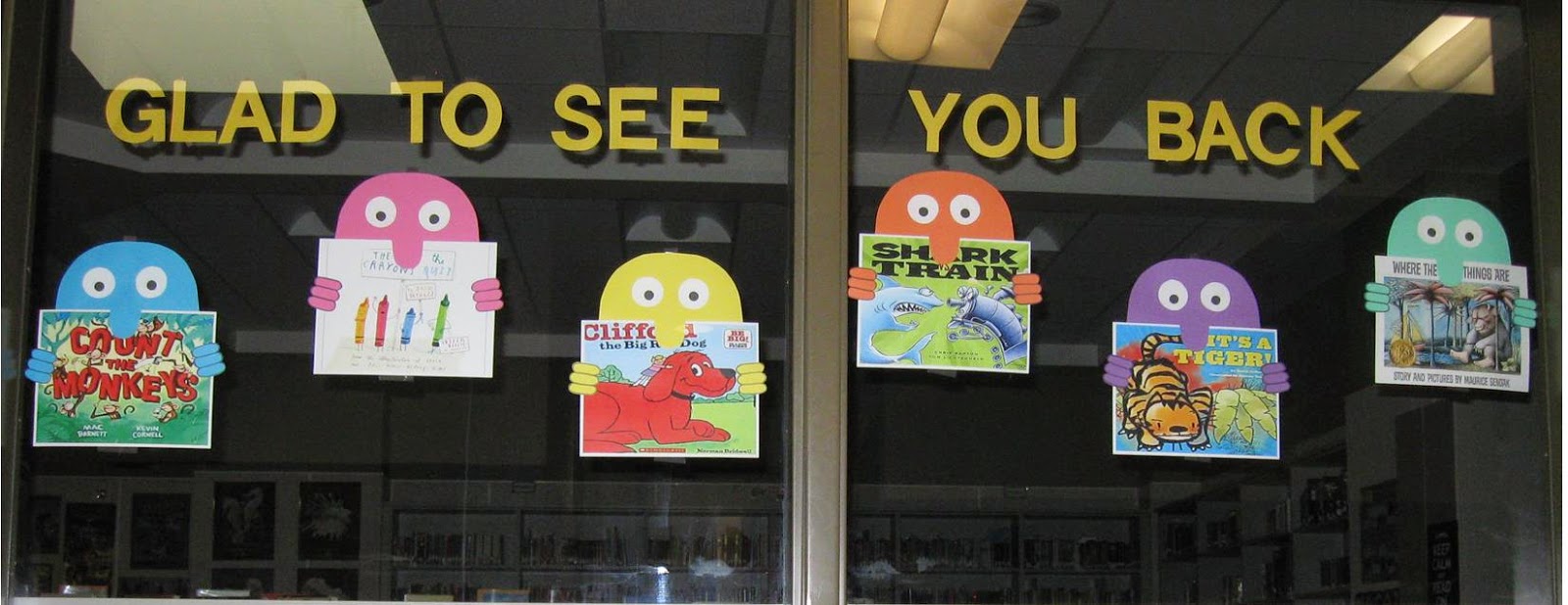 Bella Vista Booklovers: Glad to See You Back!