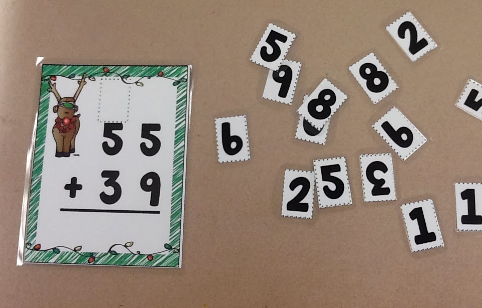 December Math Centers - Surfin' Through Second