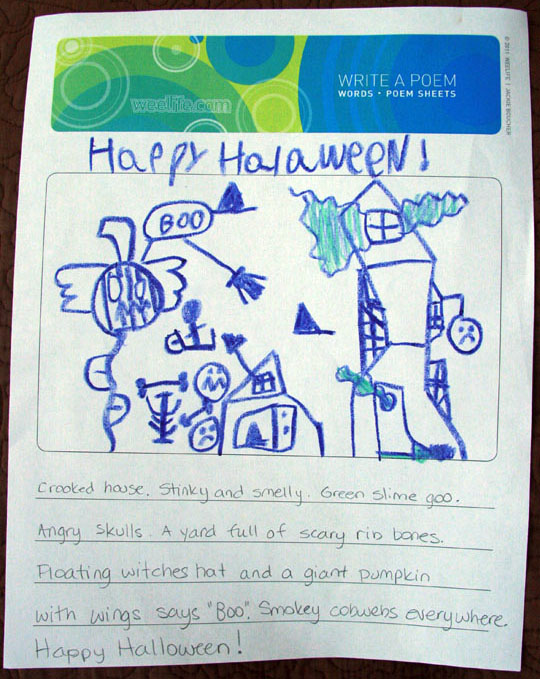 weelife: Write-A-Spooky-Poem