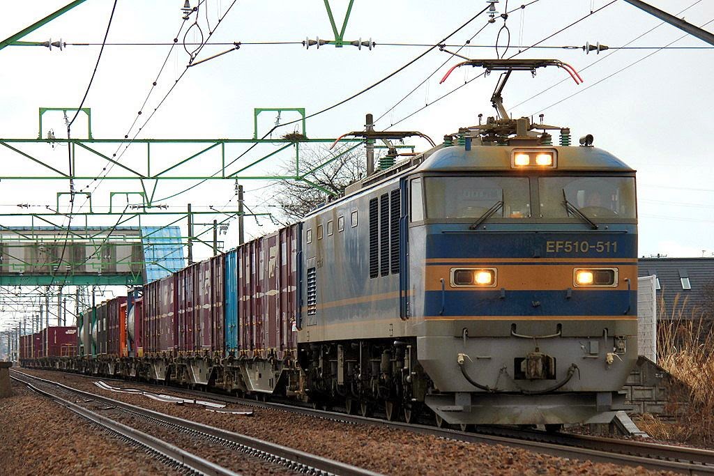 鉄暮らし雑録: EF510-511 4095レ
