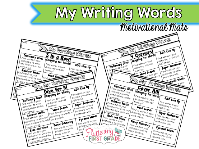 Editable Student Spelling Dictionaries | Fluttering Through First Grade ...