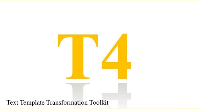 Microsoft's Text Template Transformation Toolkit(T4 Template) Tutorial - LancerVJ