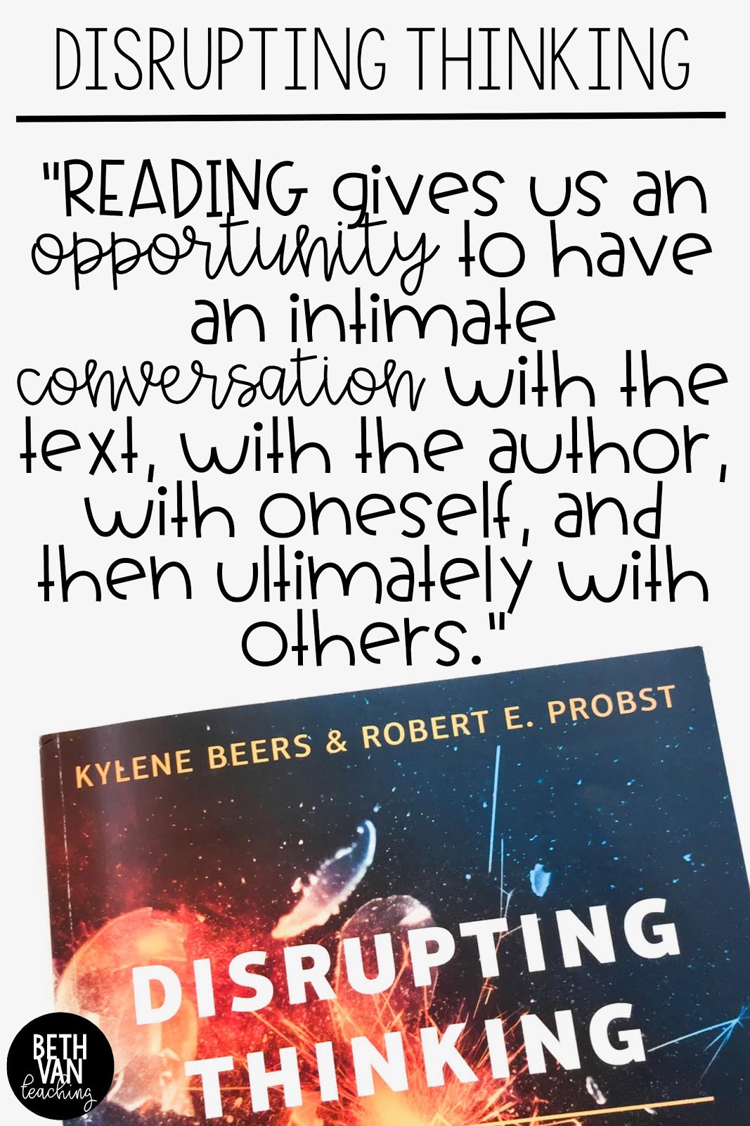 theteachyteacher: 3 Takeaways From Disrupting Thinking