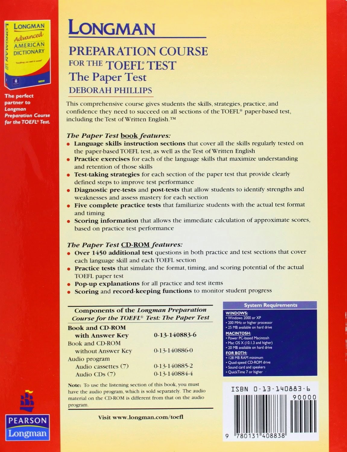 Pusat TOEFL Free Download Longman Preparation Course For The TOEFL pusat-toefl-free-download-longman-preparation-course-for-the-toefl