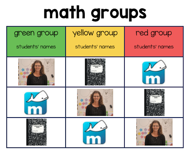 A Place Called Kindergarten: Math Tip Monday Back to School Math Ideas