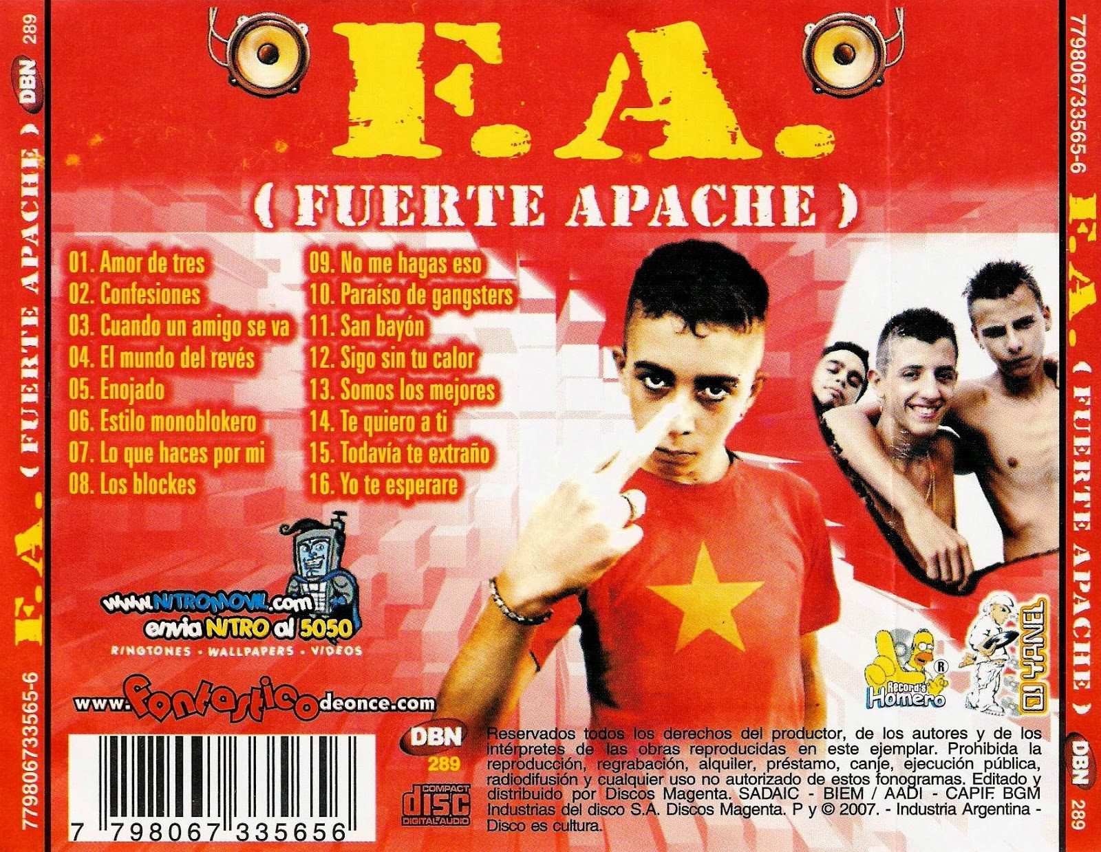 F. A . - FUERTE APACHE - 2007 - OMAR LONGHI