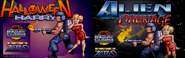 Buster Snowbunny's Gaming Blog: Halloween Harry / Alien Carnage