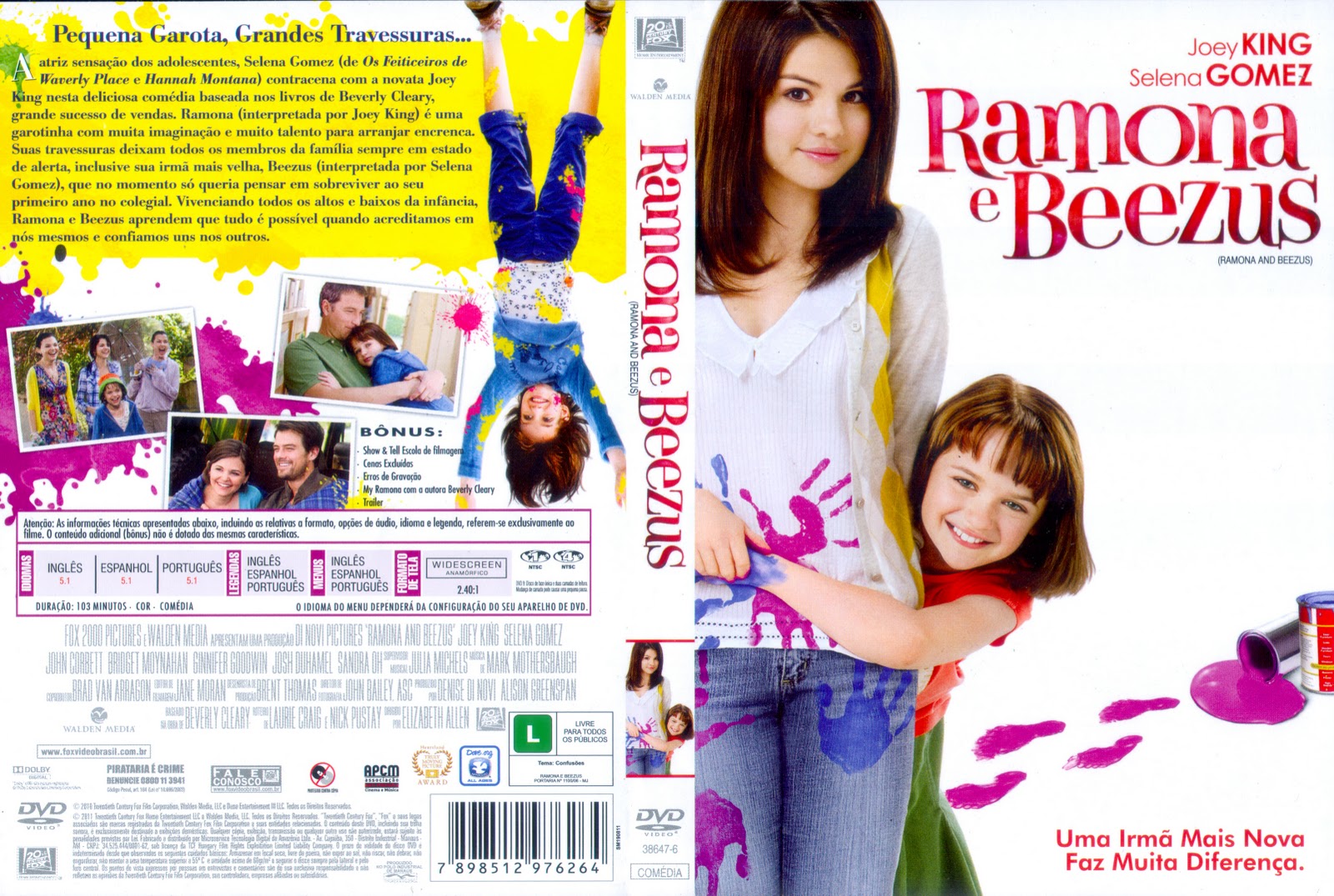 Ramona e Beezus - .:: EXPLOSÃO CAPAS ::. O Site de Capas Sempre Atualizado!