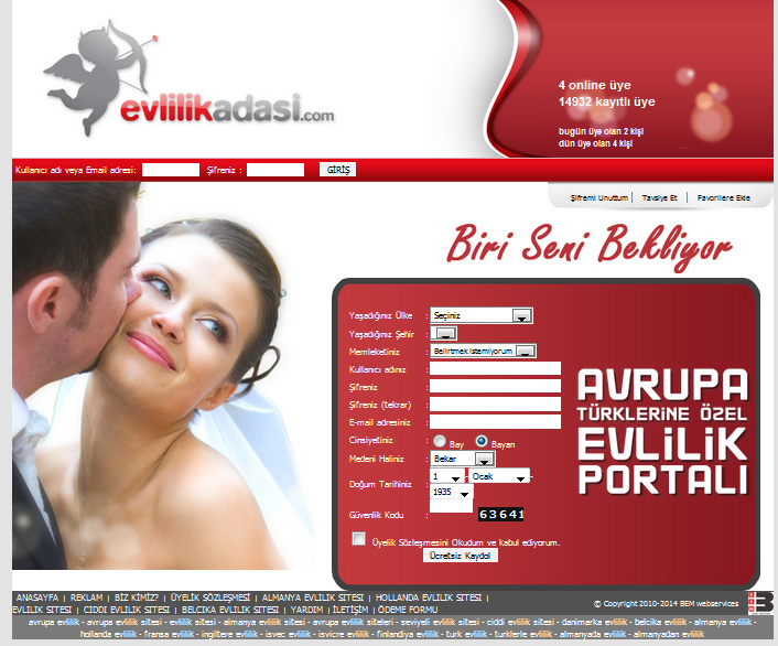 Evlilikadasi Arkadaşlık Scripti ASP - Script Hocasi