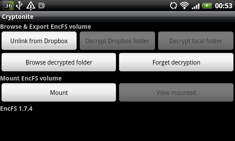 Dropbox: Get Read / Write EncFS Support On Android Using Cryptonite ~ Web Upd8: Ubuntu / Linux blog