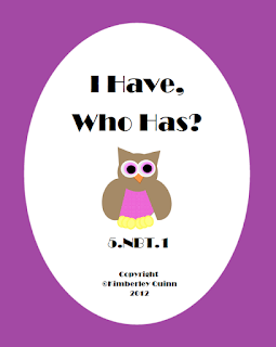 The Best of Teacher Entrepreneurs: FREE MATH LESSON - “I Have, Who Has ...