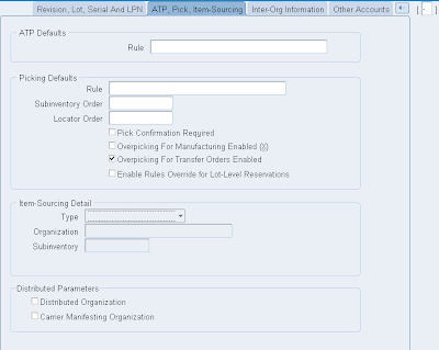 Learn Oracle: Oracle Inventory Defining Organization
