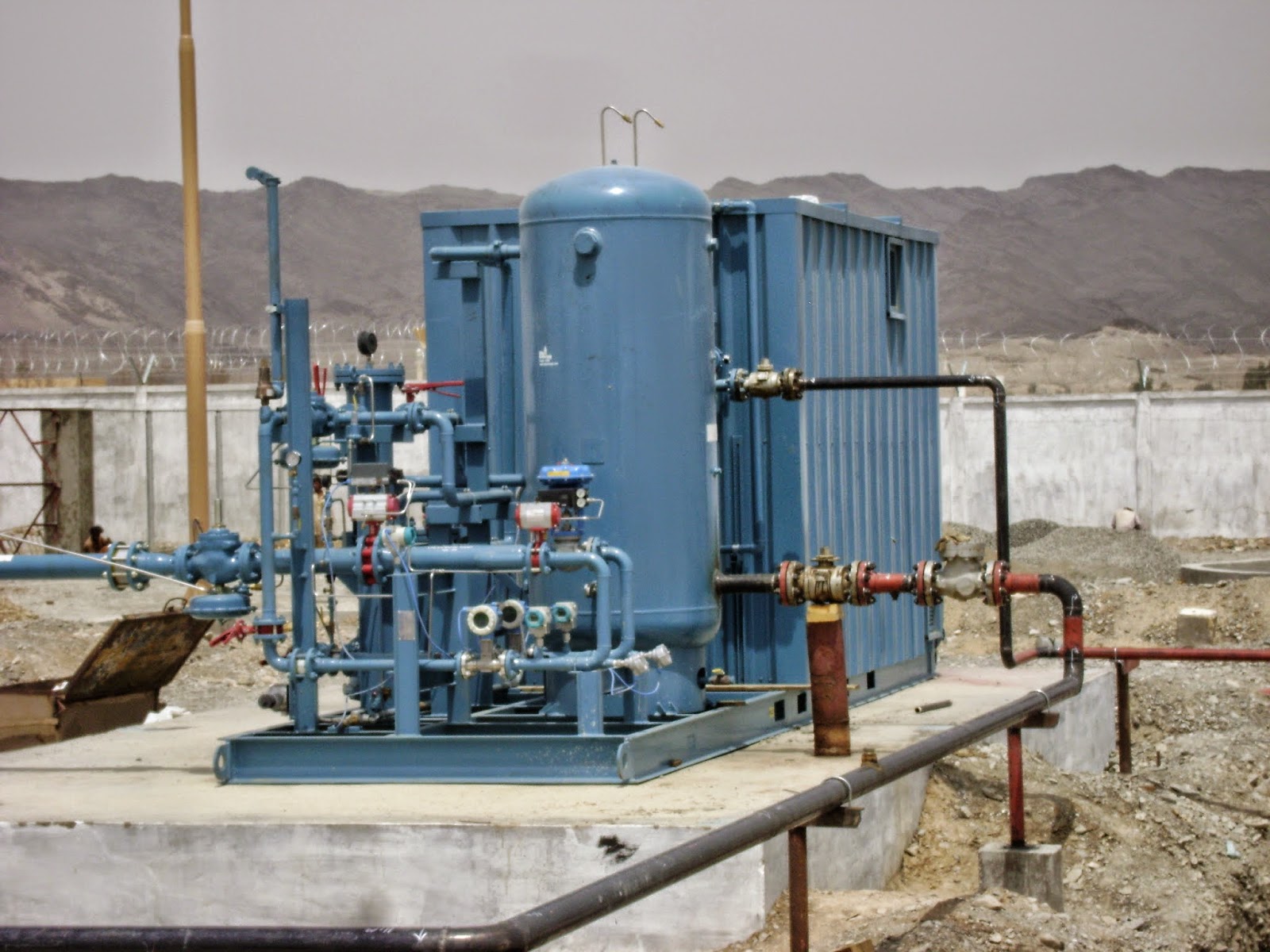 Pressure Vessel: LPG System at Site Pressure Vessel: LPG System at Site