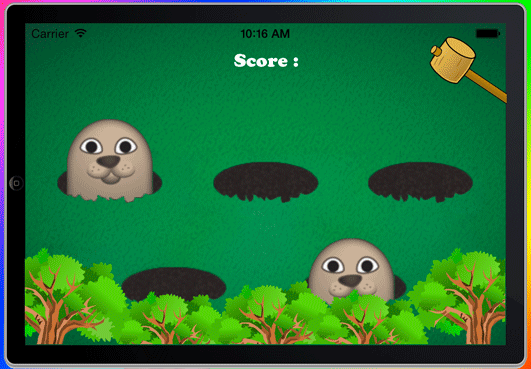 Jerdee's Art Classes: Digital Art | Whack a Mole