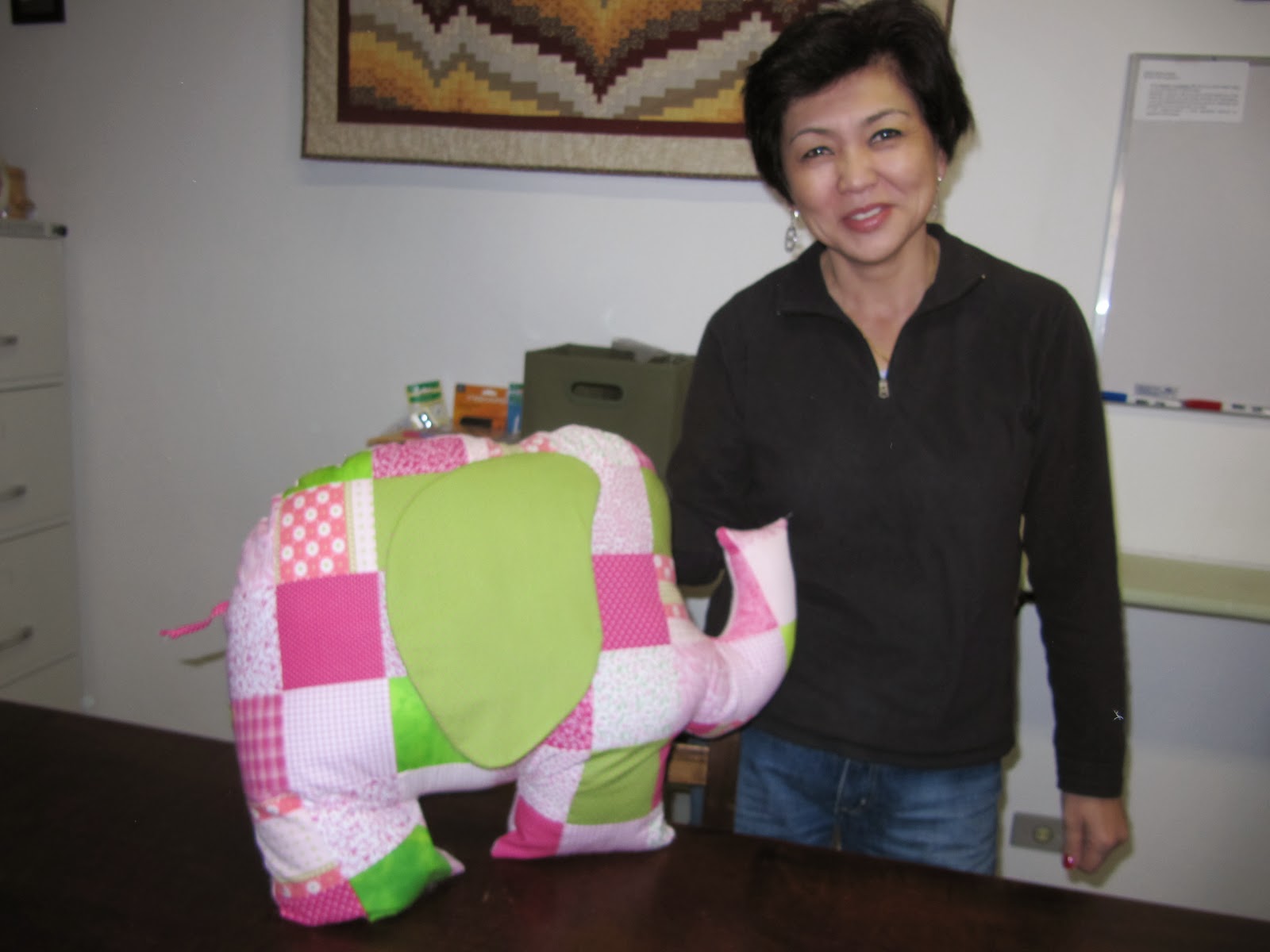 Elefante patchwork - Imagui