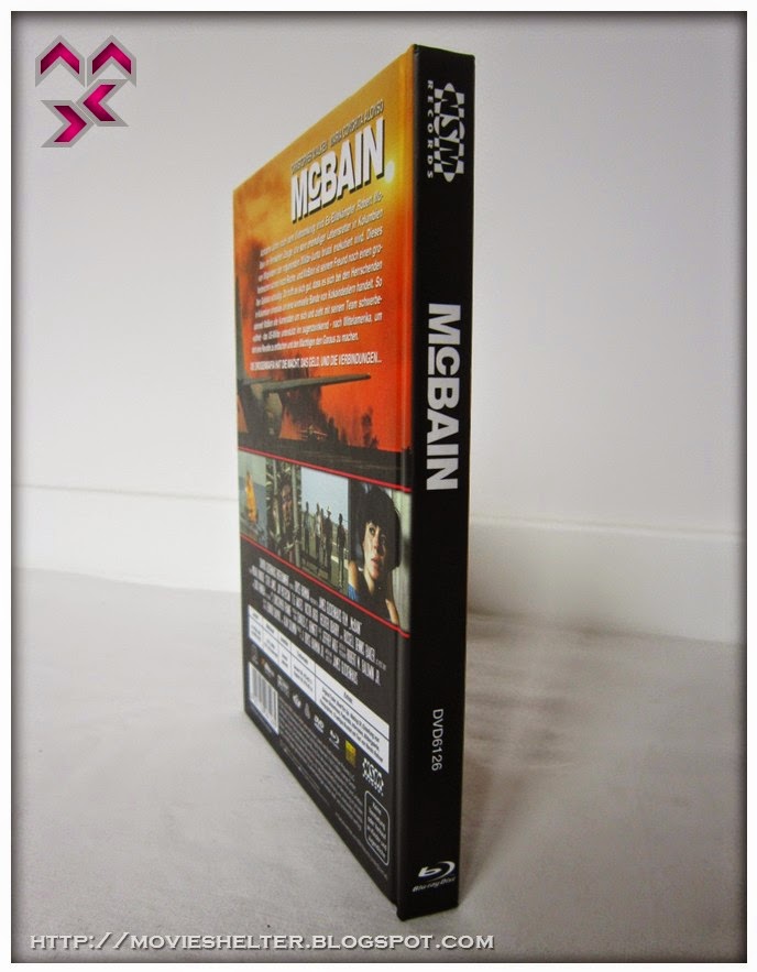 Mediabook - McBain - Uncut Limited Edition Blu-ray MediaBook [Austria] | Hi-Def Ninja - Pop ...