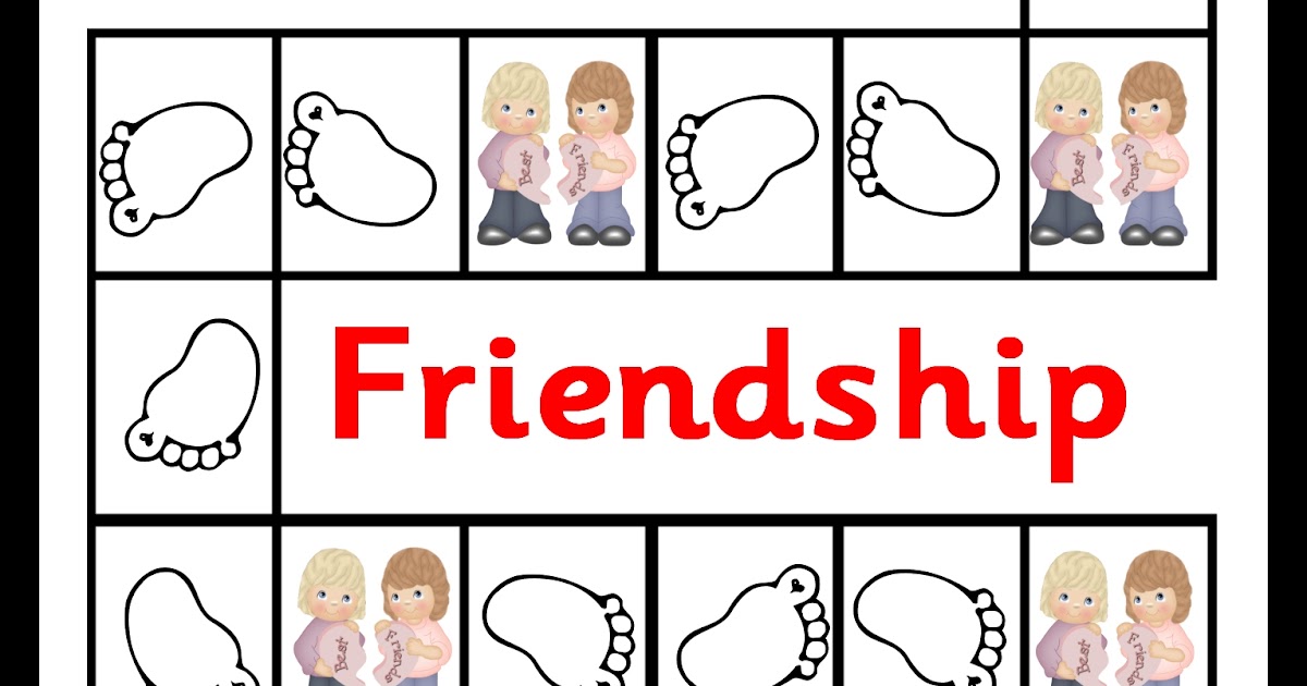 Debbie's Resource Cupboard: Friendship game - emotional literacy