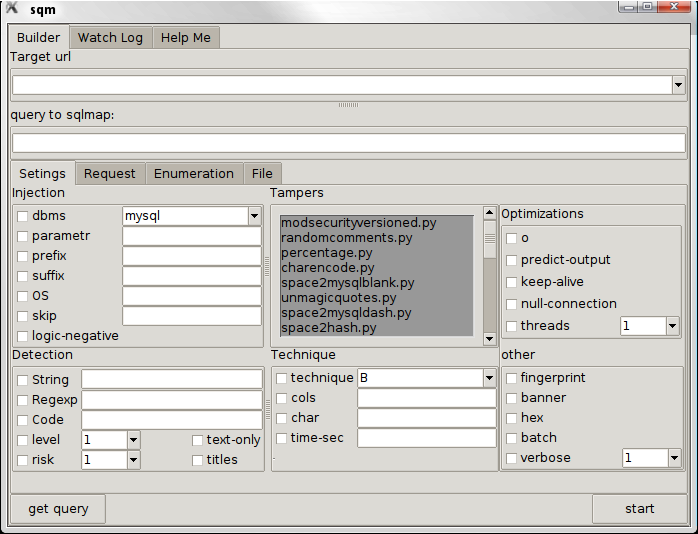 SQLMAP Gui – Console gráfica para o SQLMAP | Security Master
