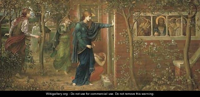 Pre Raphaelite Art: John Melhuish Strudwick - The Ten Virgins Pre Raphaelite Art: John Melhuish Strudwick - The Ten Virgins