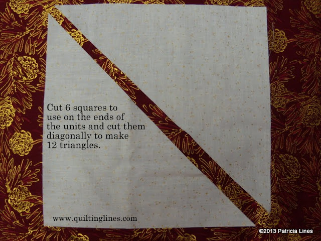 Quilting Lines: Simple Patchwork Border