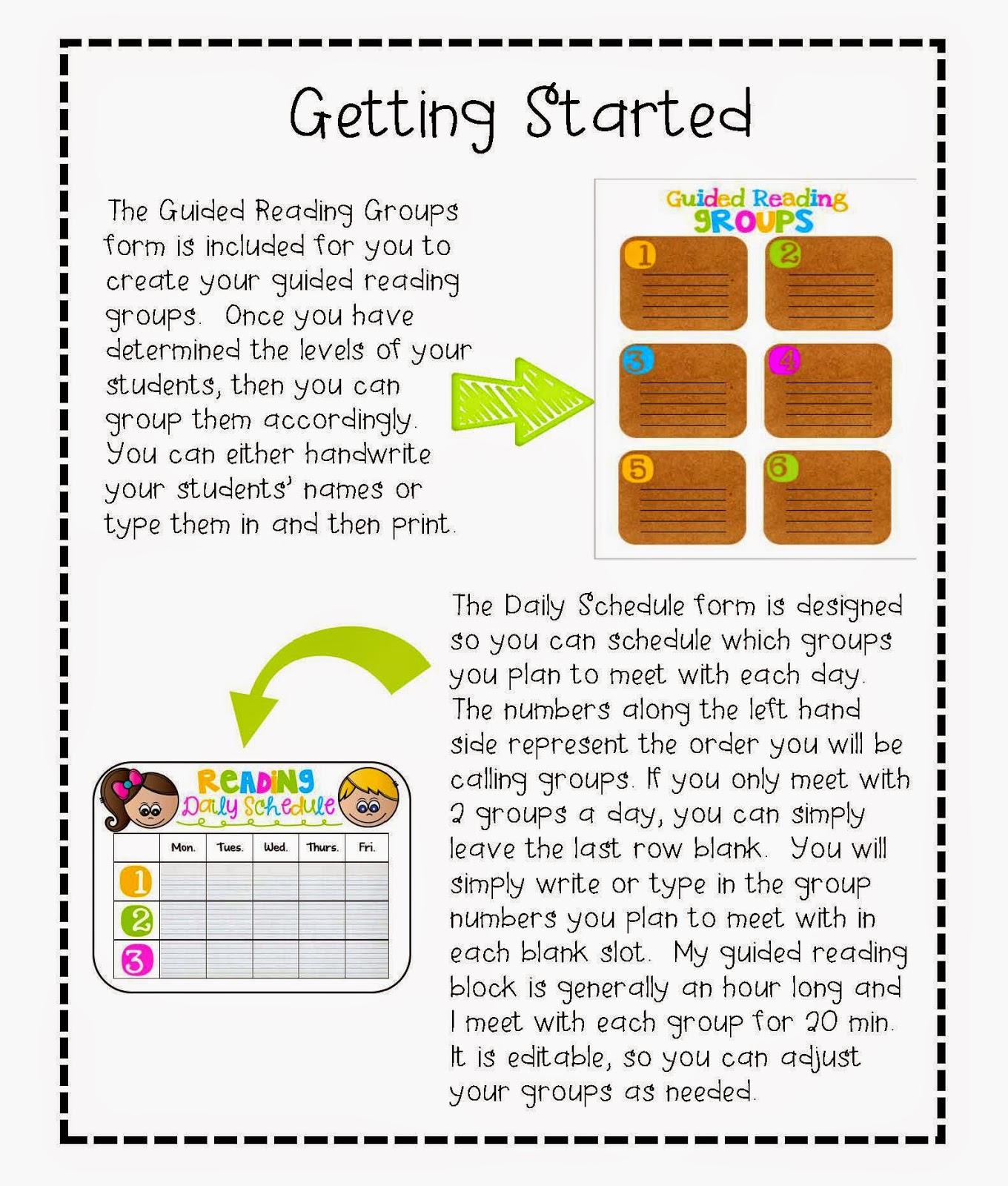 Totally Terrific in Texas: Guided Reading Goodies and a Sight Word FREEBIE