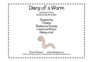 Diary of a Worm Freebie! - Classroom Freebies