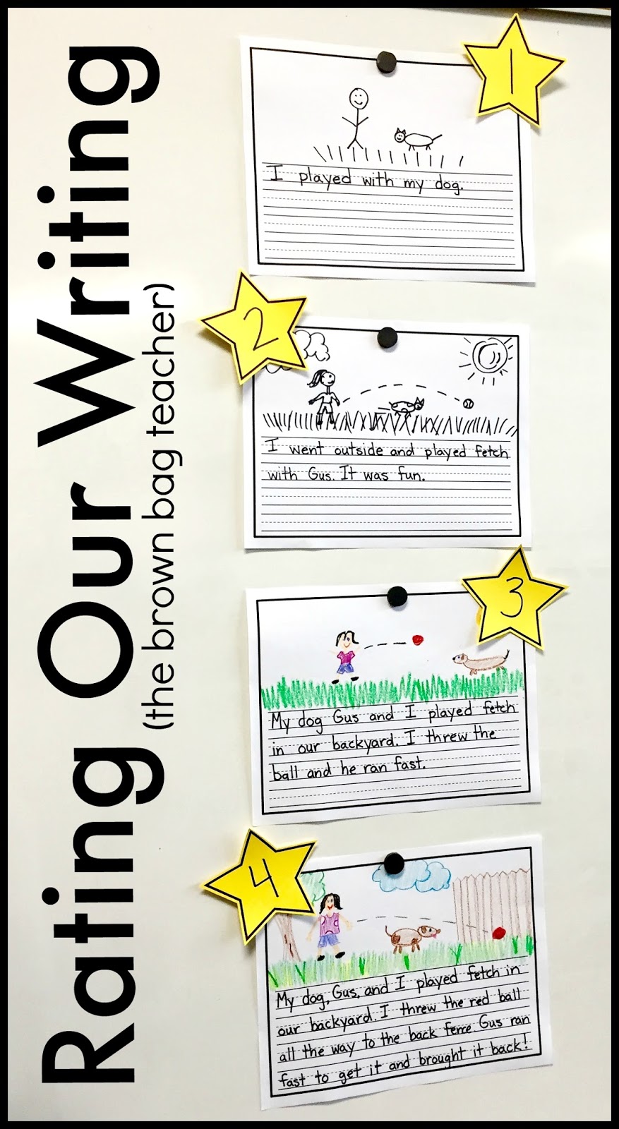 Scaffolding Beginning Writers | The Brown-Bag Teacher | Bloglovin’