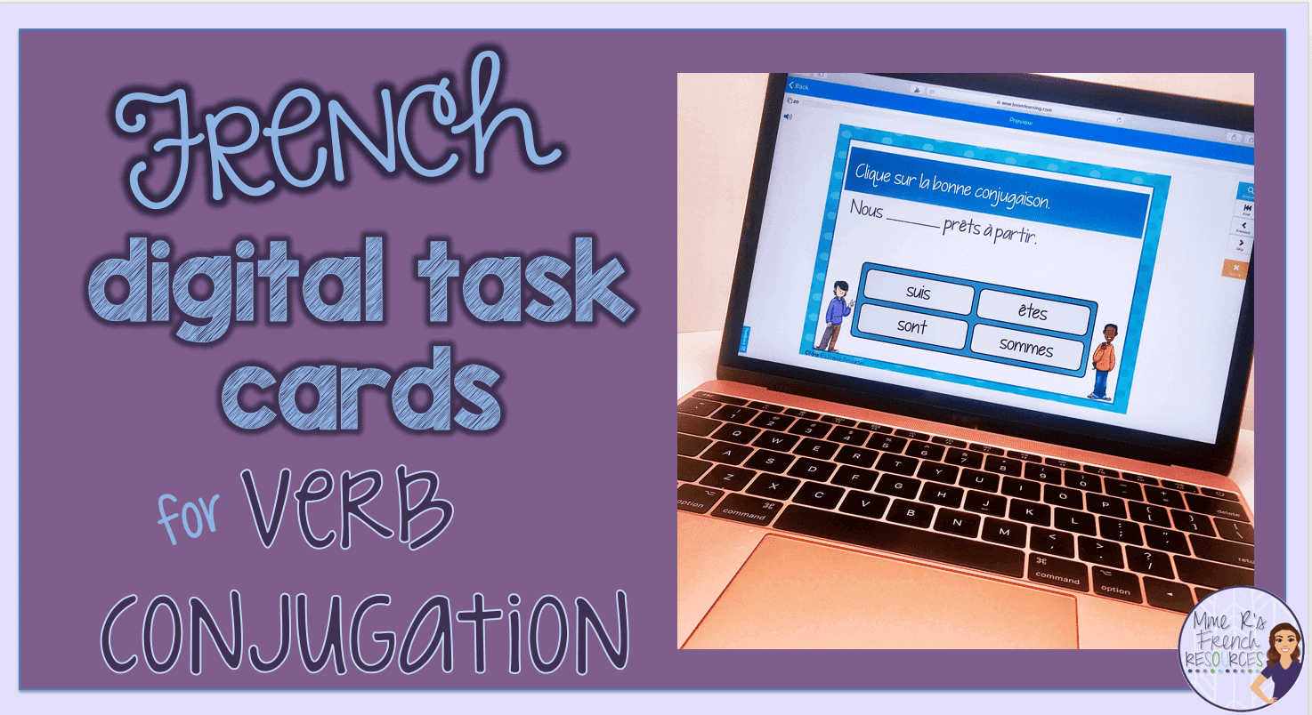 French Verb Conjugation Activities Students Get Excited About - Mme R's ...