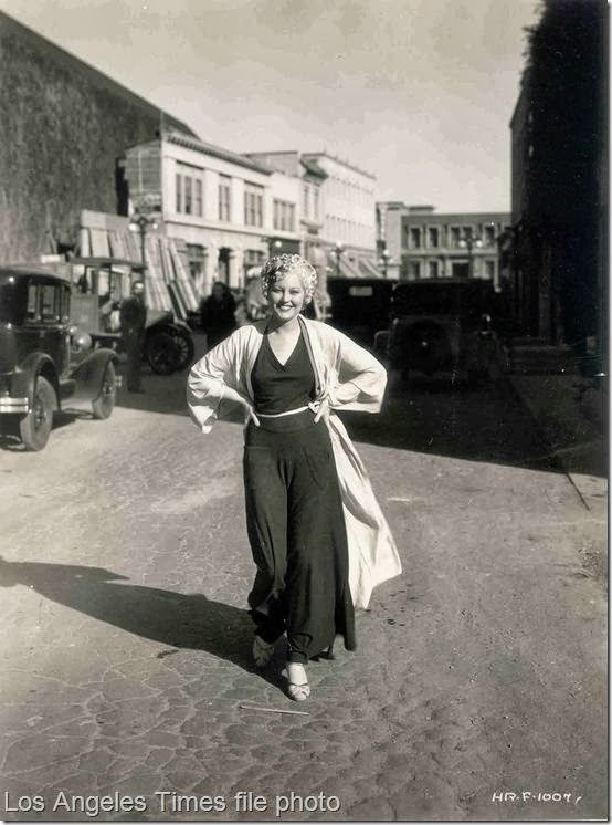 Thelma Todd: Hal Roach Studios Back Lot