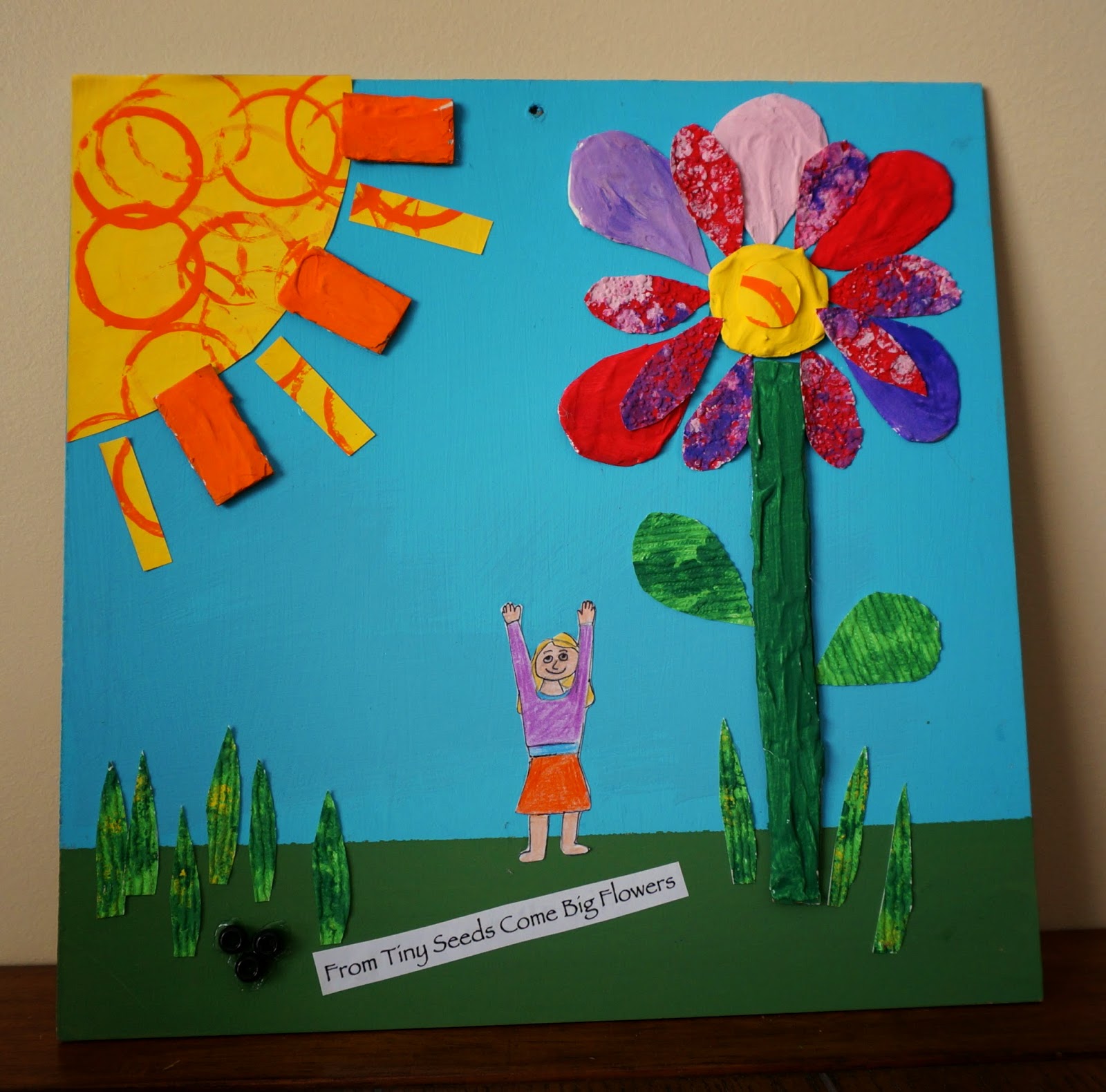 that artist woman: The Tiny Seed and Student Work