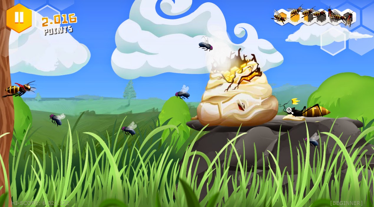 Beekyr : Eco Shoot'em up Windows, Mobile, iOS, iPad, Android, AndroidTab, AndroidConsole game ...