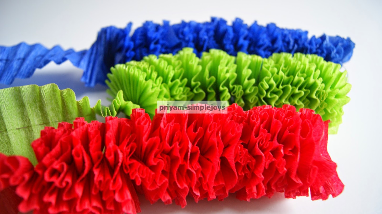 SimpleJoys Crepe Paper Garland simplejoys-crepe-paper-garland