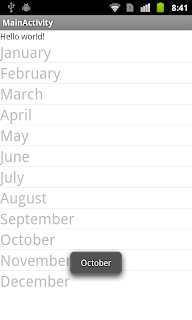 Android-er: Implement ListView NOT extends ListActivity