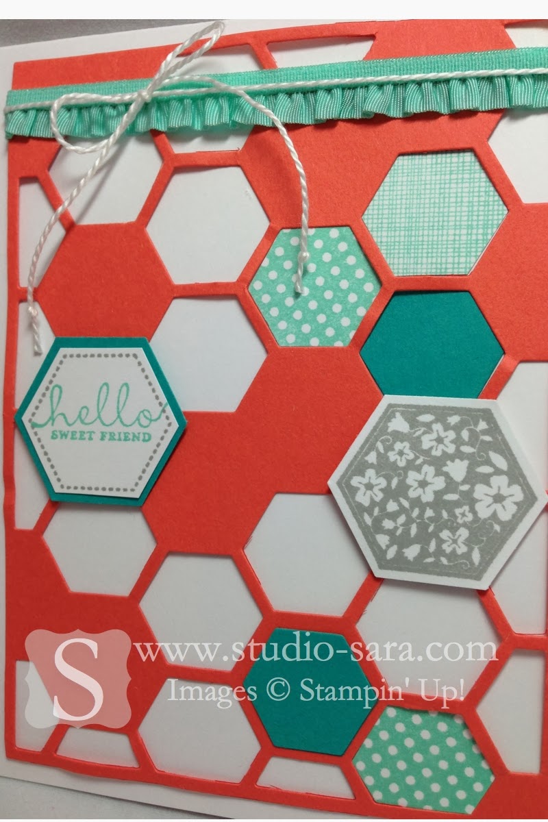 Sara Smeby | Stampin' Up! Demo | Studio-Sara | Sweet and Simple {Ideas and Resources}: Hexagon ...