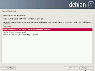 Langkah Demi Langkah Instalasi Debian 7.0 "Wheezy" (Bagian 2)