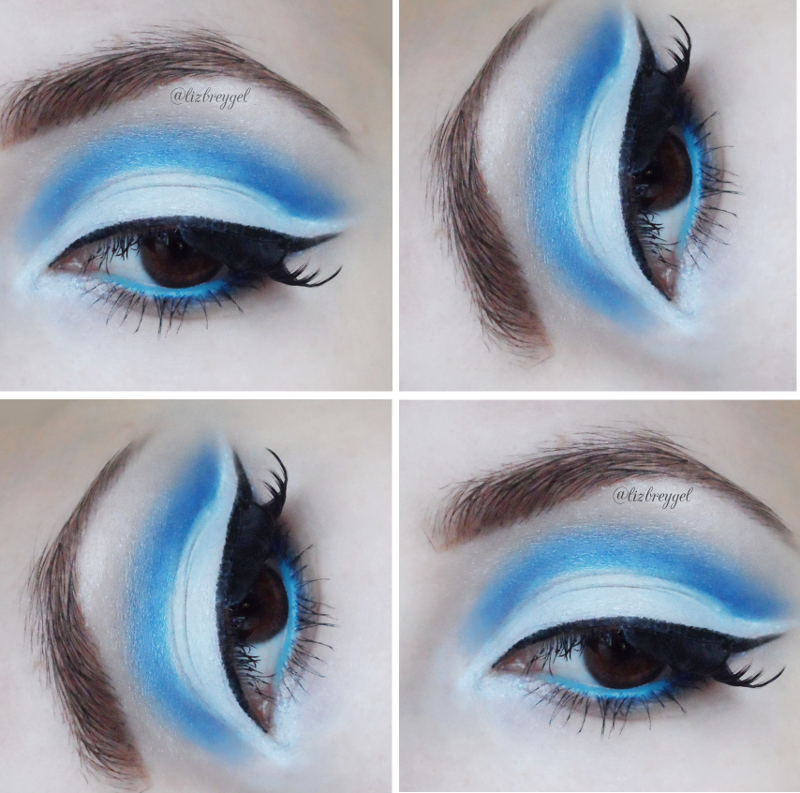 Blue Eyeshadow Cut Crease Tutorial at Debra Baughman blog