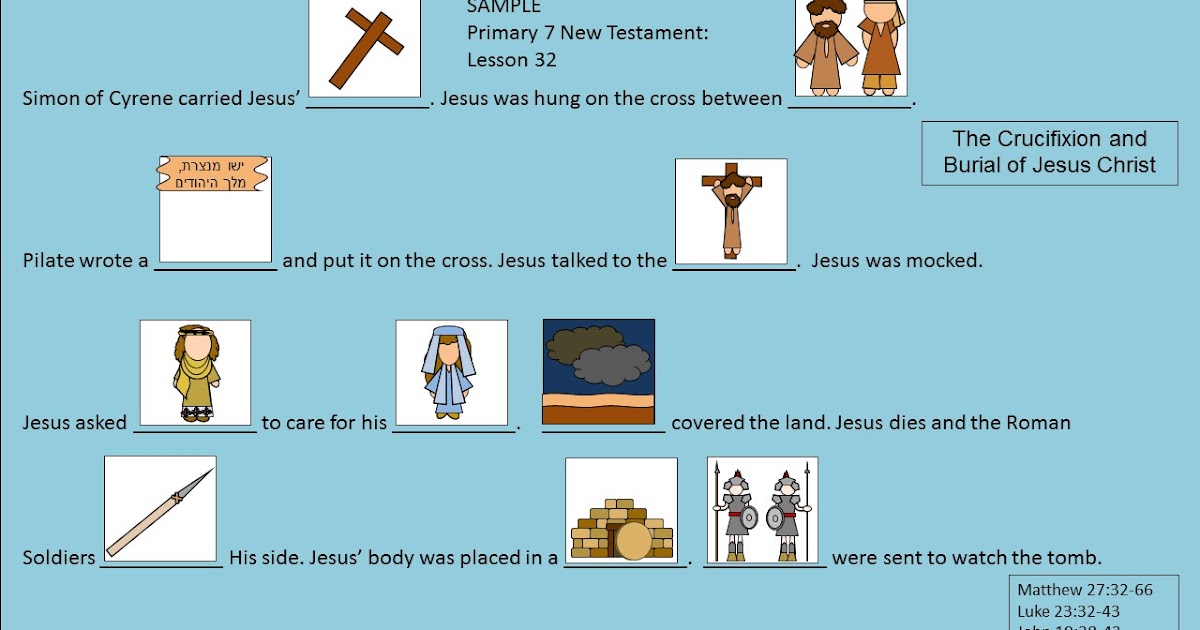 Games and other activities for Family Night: Primary 7 New Testament ... Games and other activities for Family Night: Primary 7 New Testament ...