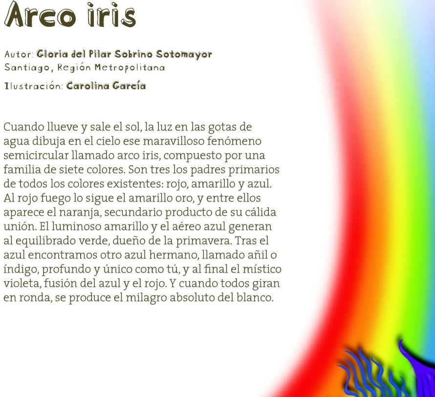 Leyendo con Miss Tania---------: ARCOIRIS