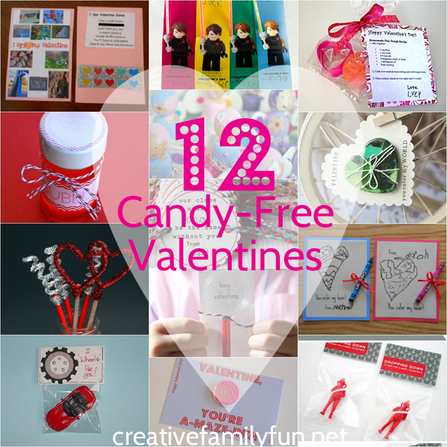 12 Candy-Free Valentines - Creative Family Fun