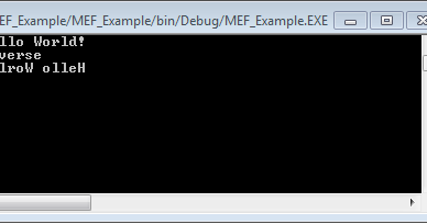 MEF Simple Application in C# - Code Arsenal