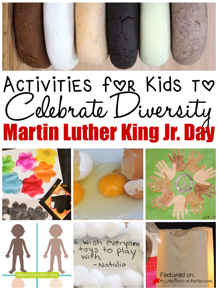 Activities to Celebrate Diversity and Martin Luther King Jr. Day with ...