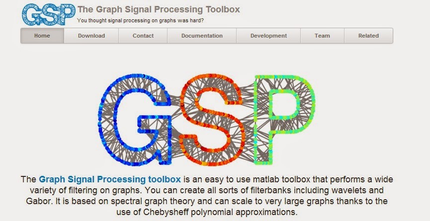 Nuit Blanche: You thought signal processing on graphs was hard? The Graph Signal Processing ...